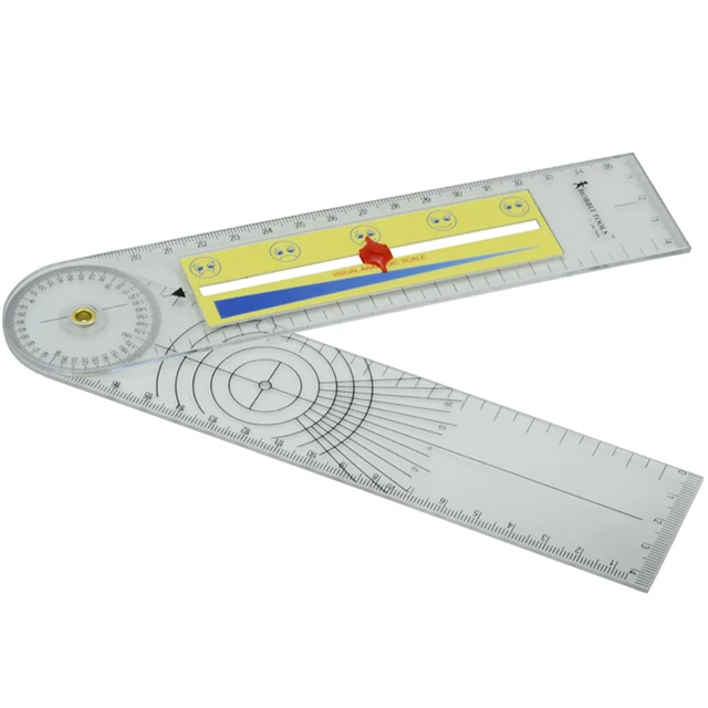Aq General 1pcs Pain Scale Ruler Pain Ache Vas Testing Record Scale Ru ...