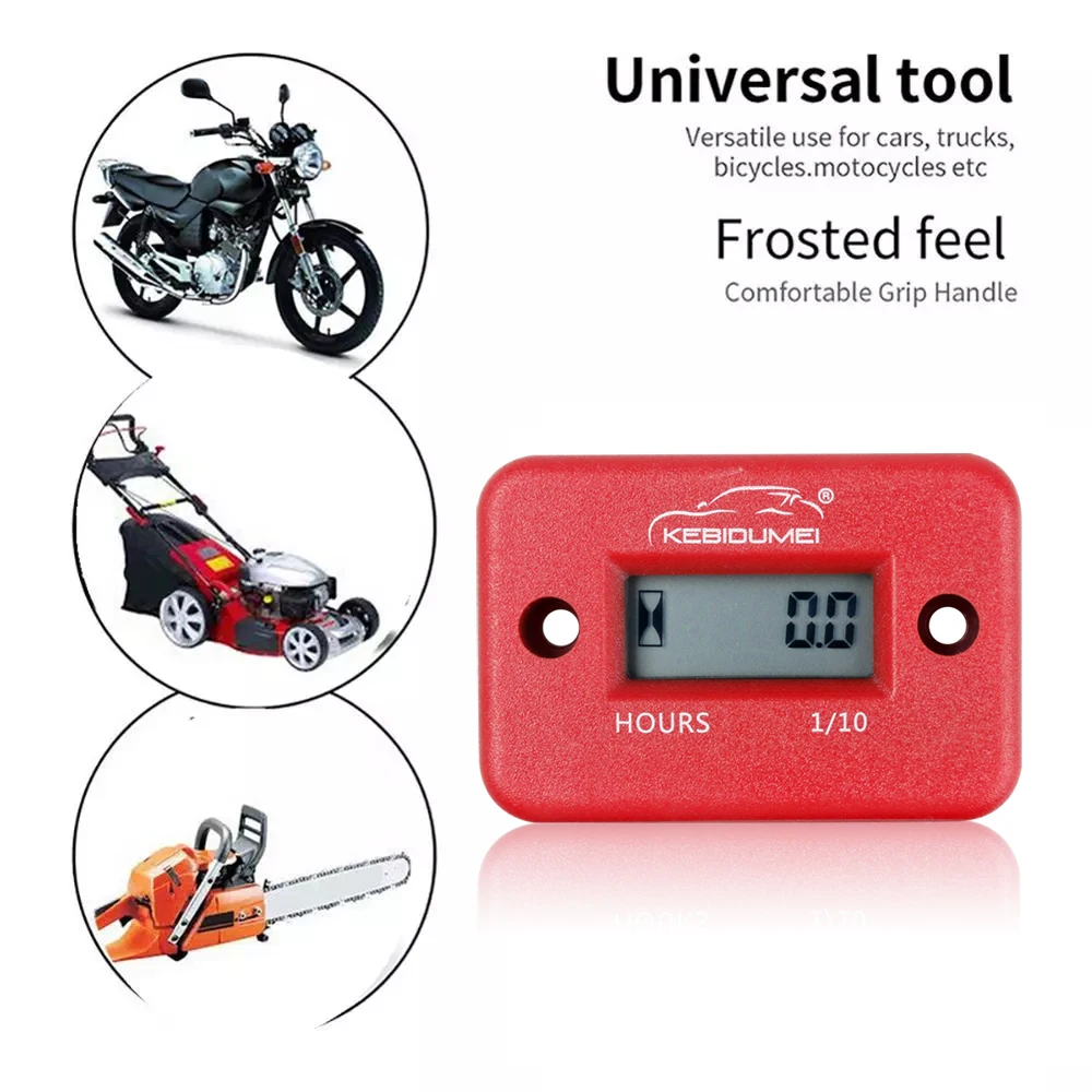 Motorcycle-Hour-Meter-Timer-Cafe-Racer-Digital-Counter-Moto-Jet-Ski ...