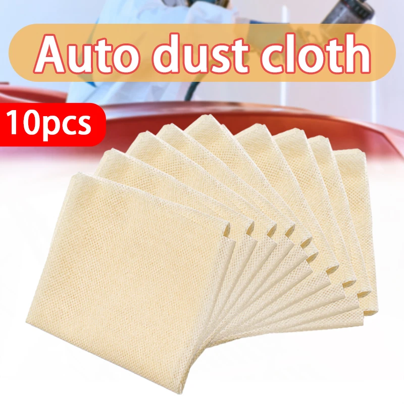 10pcs 35x22cm Tack Cloth Rags Sticky Paint Body Shop Resin Lint Dust ...