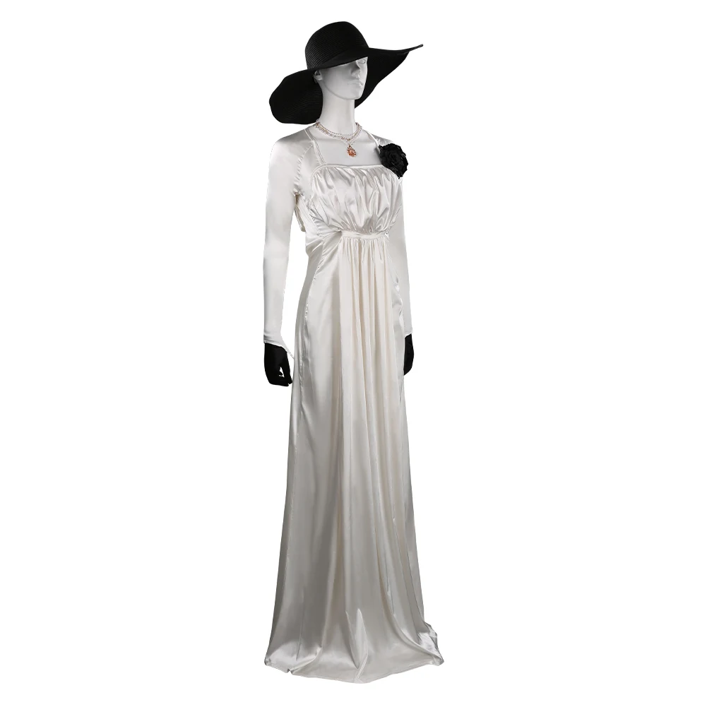 Game Resident Evil Village Alcina Dimitrescu Cosplay Costumes ...