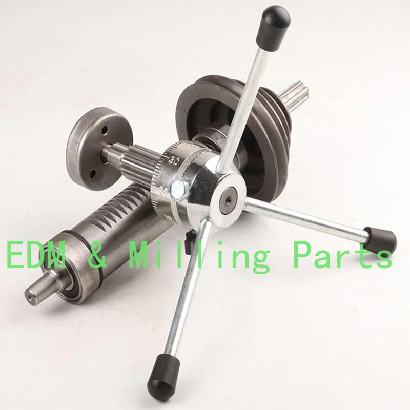 CNC Bench Drill Spindle Assembly Spring Spindle Sleeve Drive Shaft Gear ...