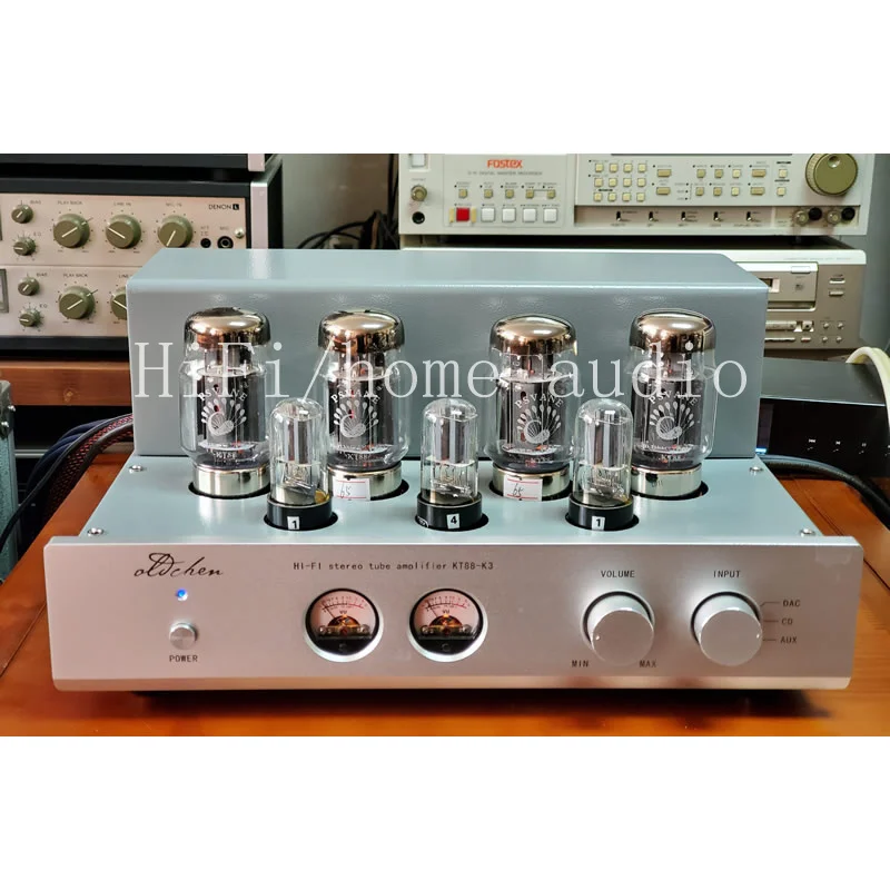 OldChen-Laochen-kt88-k3-Push-Pull-Tube-Amplifier-Class-A-handmade ...