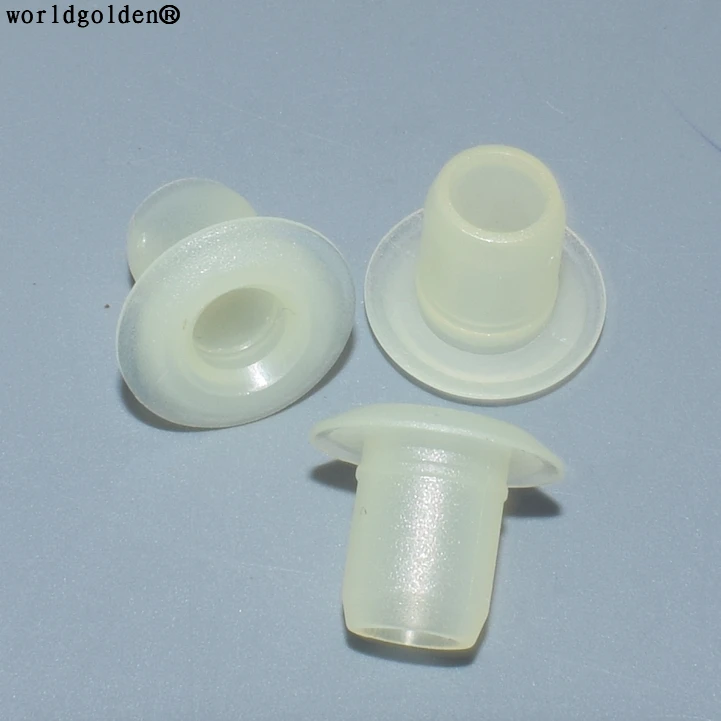 worldgolden 100pcs auto clips Nylon Light Yellow Marker Grommet for BMW ...