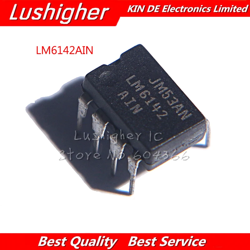 5 piezas LM6142 LM6142AIN DIP LM6142BIN 6142 DIP8|Circuitos integrados ...