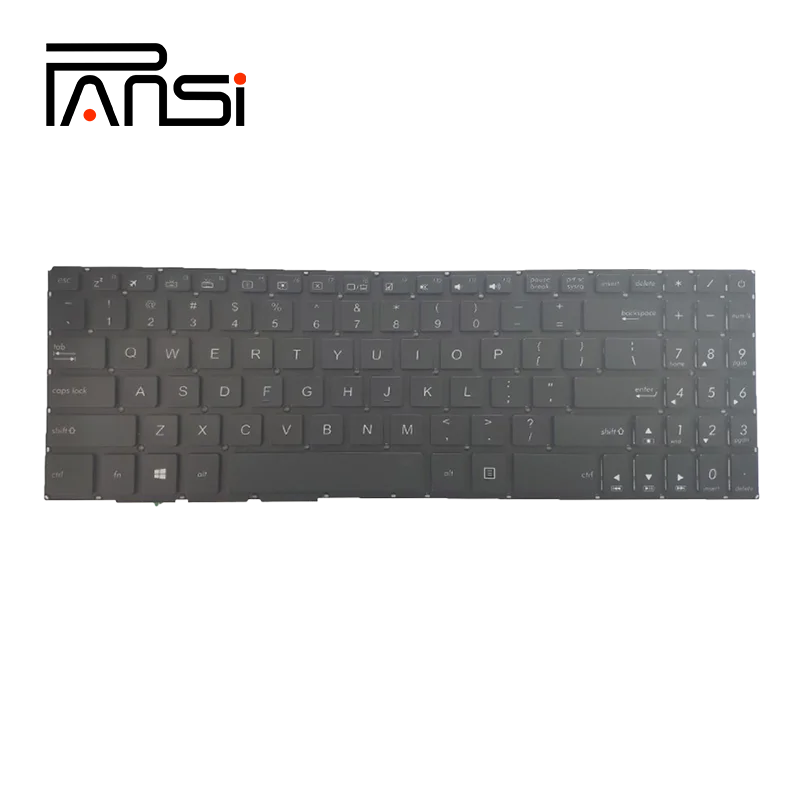 Teclado con retroiluminación para ordenador portátil Asus, teclado con retroiluminación para ...