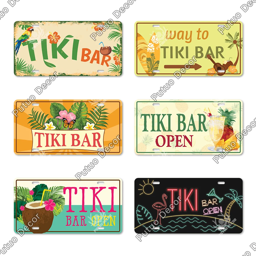 Printable Tiki Bar Sign