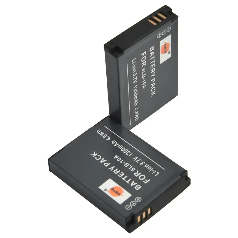 DSTE 2 piezas SLB 10A recargable de la batería para Samsung PL65 PL70 ...