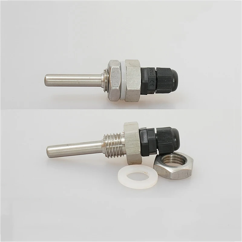 Taidacent Solar Water Tank Temperature Probe Housing Stainless Steel ...