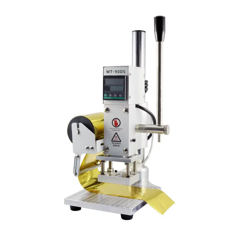 Timbratrice-a-caldo-in-pelle-timbro-in-rilievo-stampa-strumento-Logo ...