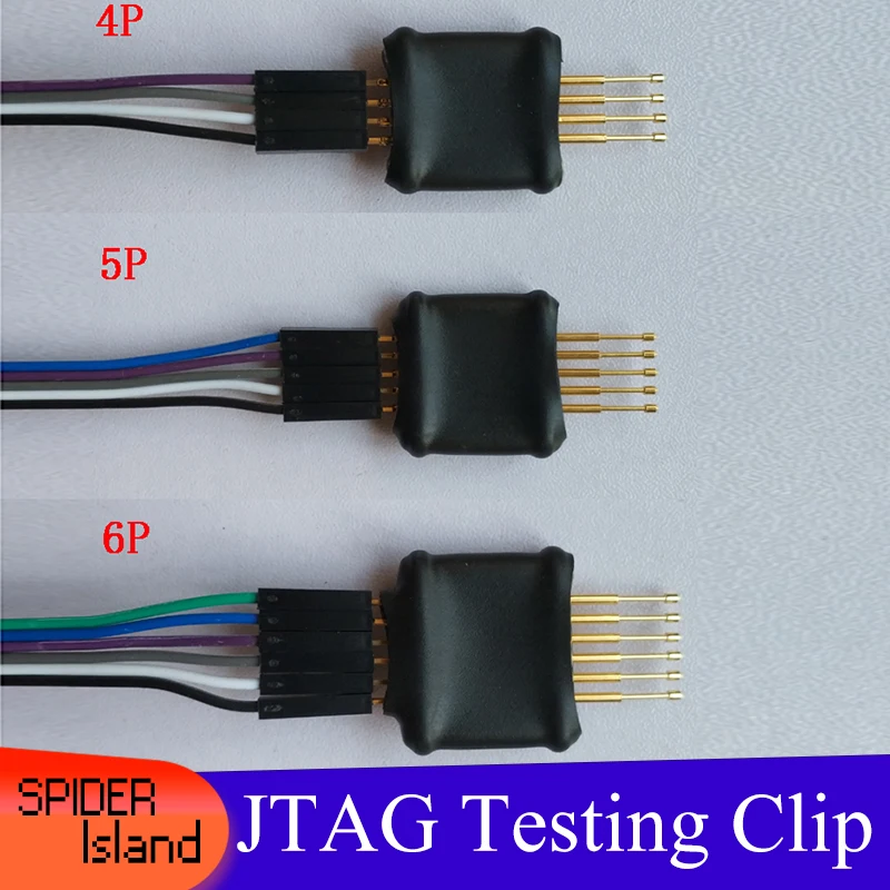 Pcb 테스트 클립 고정 장치 Pcb 테스트 핀pcb 프로브단일 행 254 Mm프로그래밍 다운로드스프링 핀 3 10p Jtag컴퓨터 케이블 And 커넥터