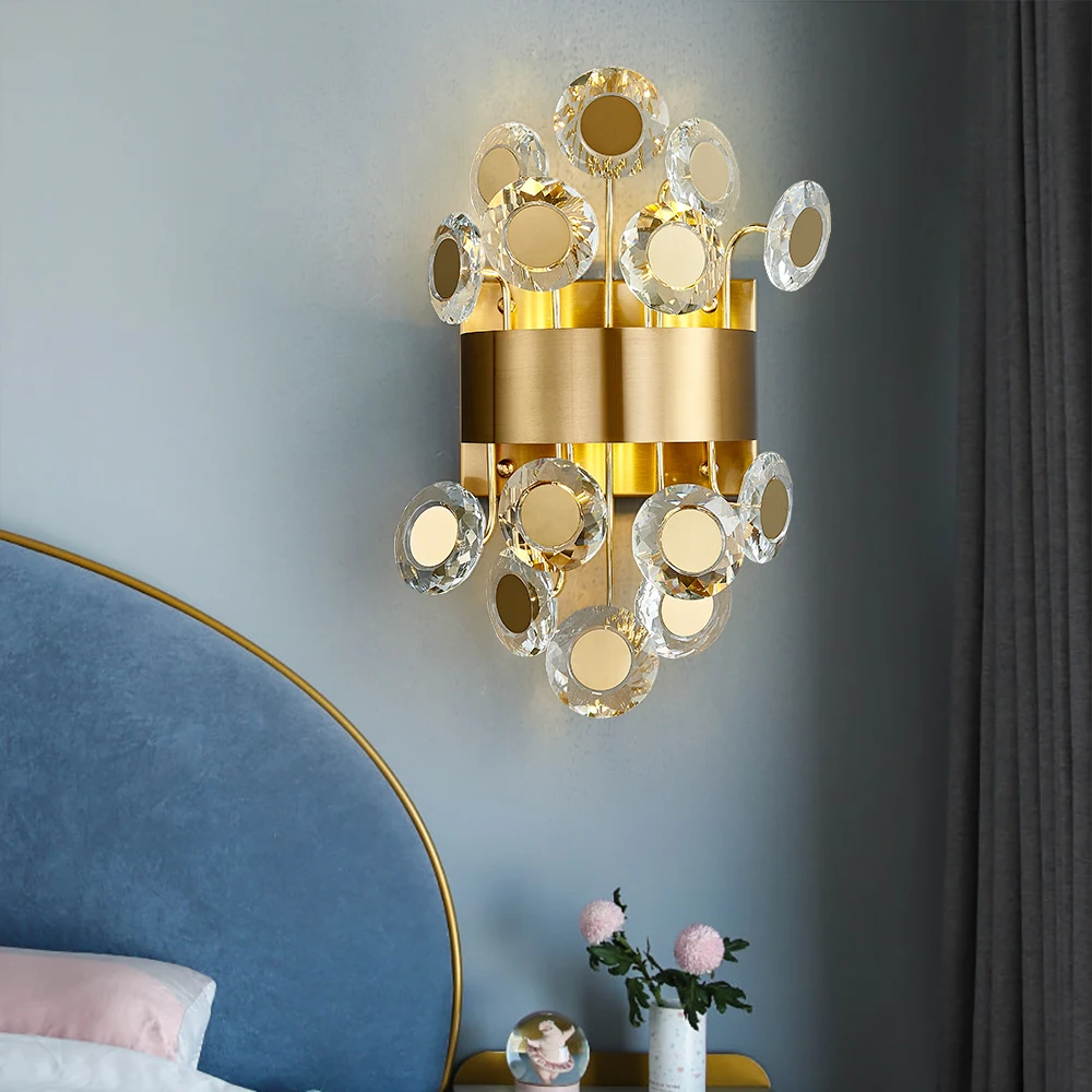 Crystal-Wall-Lights-Living-Room-Decoration-Wall-Sconce-idoor-Lighting ...