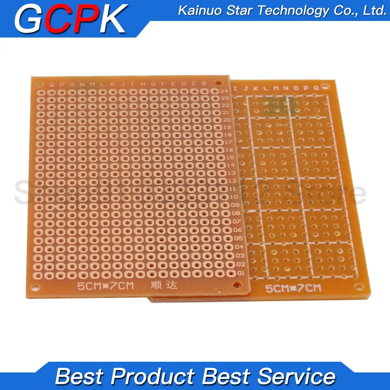 2 Stuks 5*7Cm 7*9Cm 9*15Cm Pcb Prototype Papier Copper Pcb Universal ...