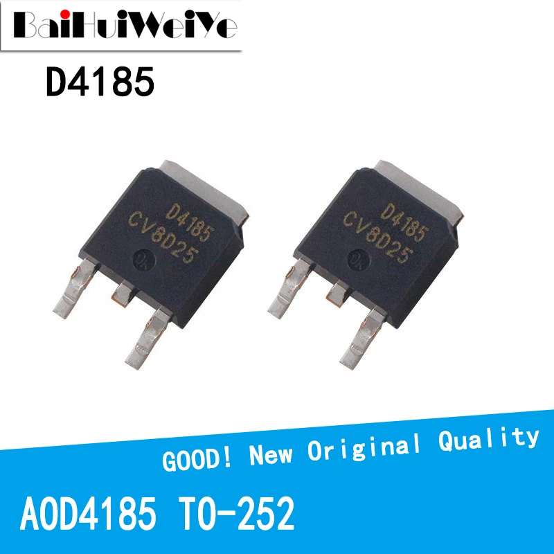 10PCS-LOT-AOD4185-D4185-4185-40A-40V-TO-252-TO252-MOS-FET-New-and ...