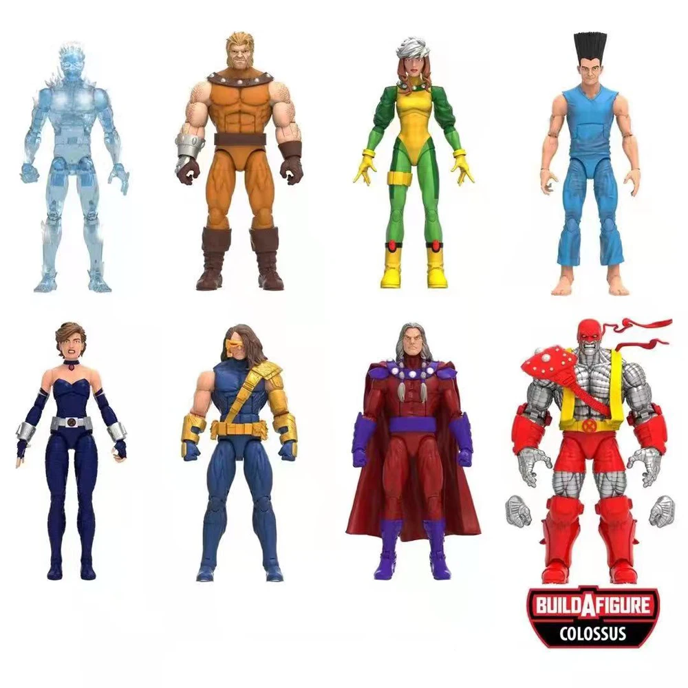 Marvel Legends Sabertooth Iceman Legion Rogue Cyclops Shadowcat Magneto ...
