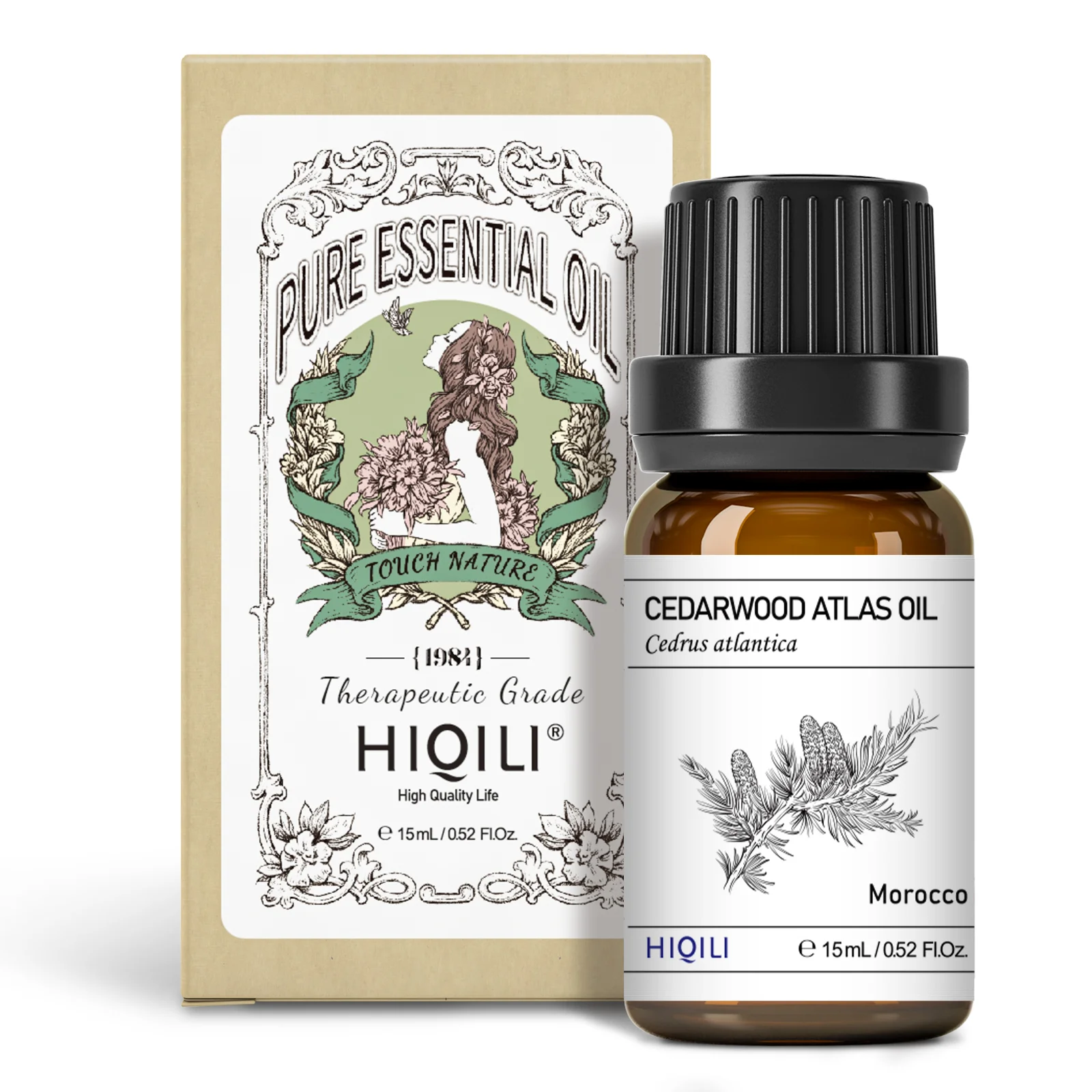 Hiqili Atlas Cedarwood Essential Oils 100% Pure,undiluted, Therapeutic ...
