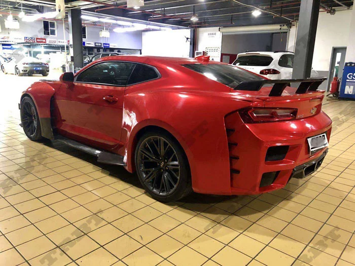 Suit For Chevrolet Trbt Camaro Wide Body Big Surround Bumper Carbon ...