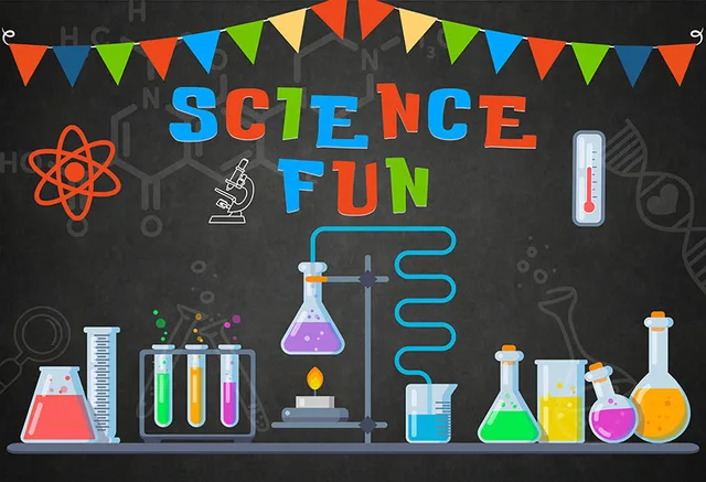 Mad Science Lab Background