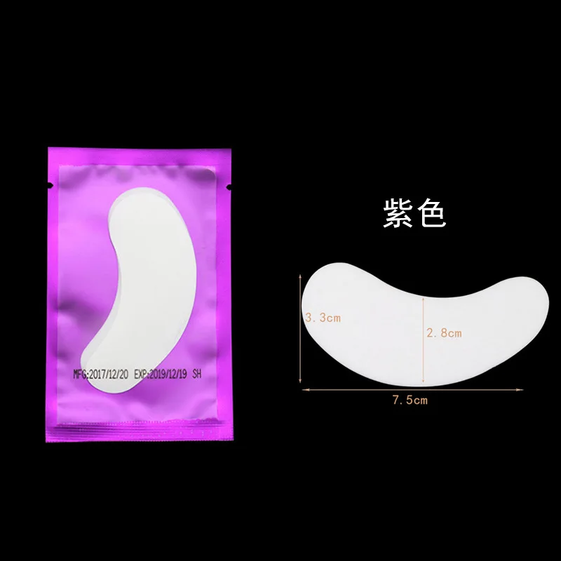 Наращивание ресниц Бумага пластыри ресниц под глаза подушечками ресницы ...