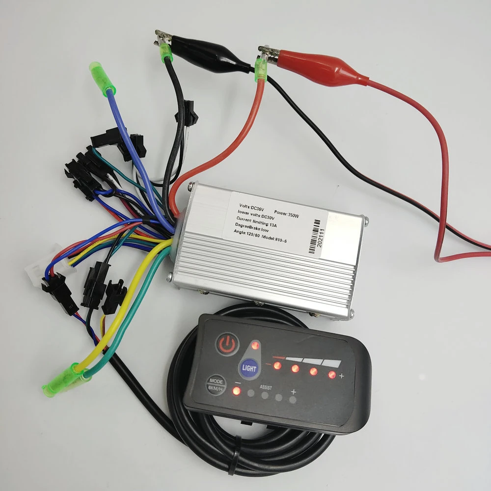 Dashboard Or 6km/h Cruise Control Panel/Led Display 810+Controller 24v36v48v250w350w Electric ...