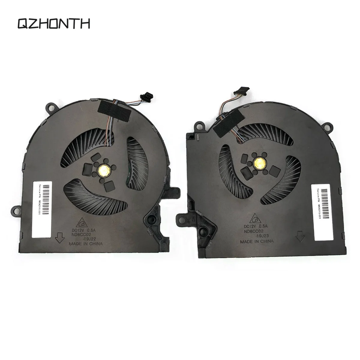 Laptop Cpu+gpu Cooling Fan For Hp Omen 15-ek M04215-001 M04216-001 (12v ...