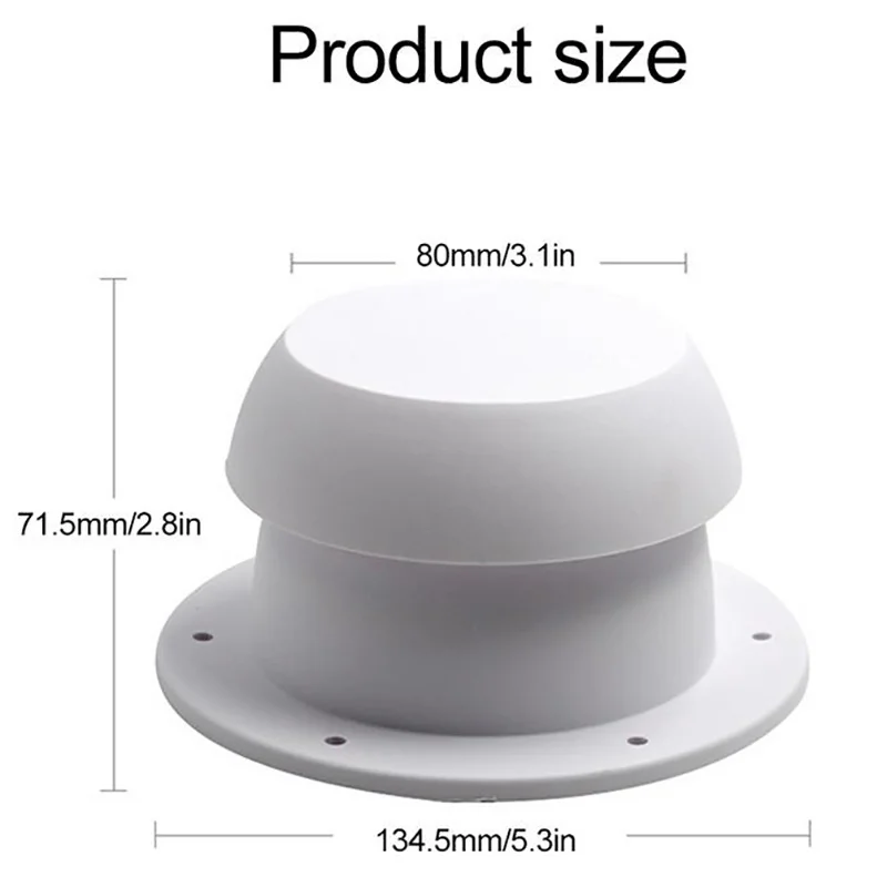 Round Mushroom Head Shape Ventilation Cap For Rv Accessories Top ...