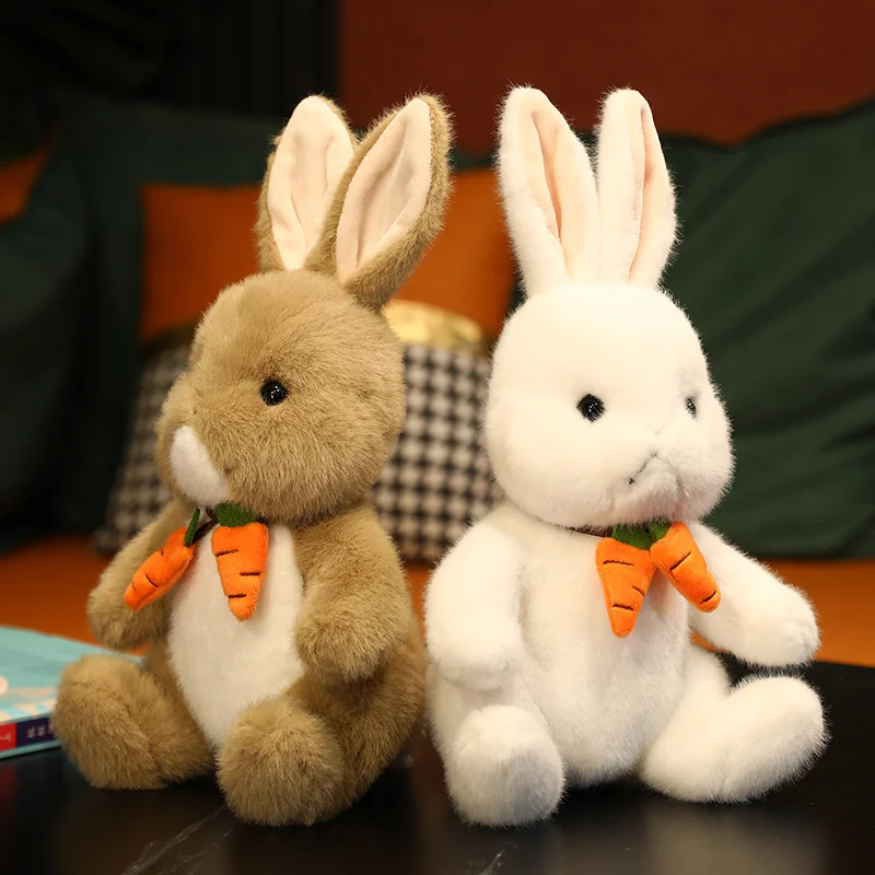 Carrot rabbit tribal rabbit plush toy - munimoro.gob.pe