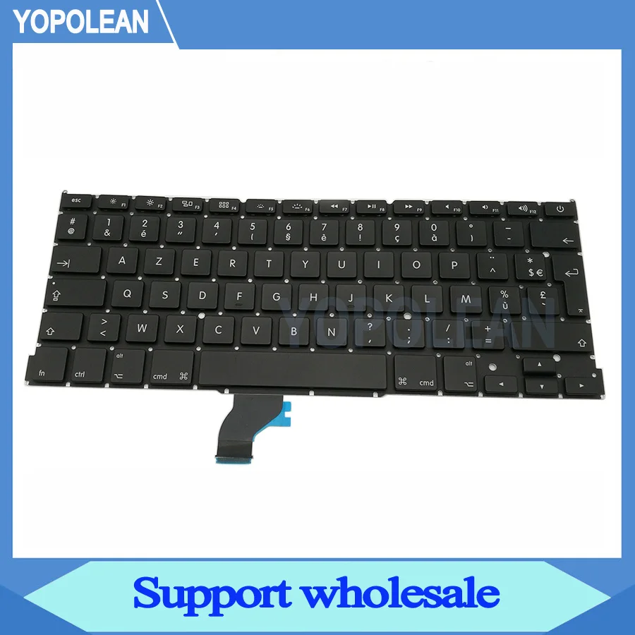 New Azerty Keyboard For Macbook Pro Retina 13" A1502 French Keyboard ...