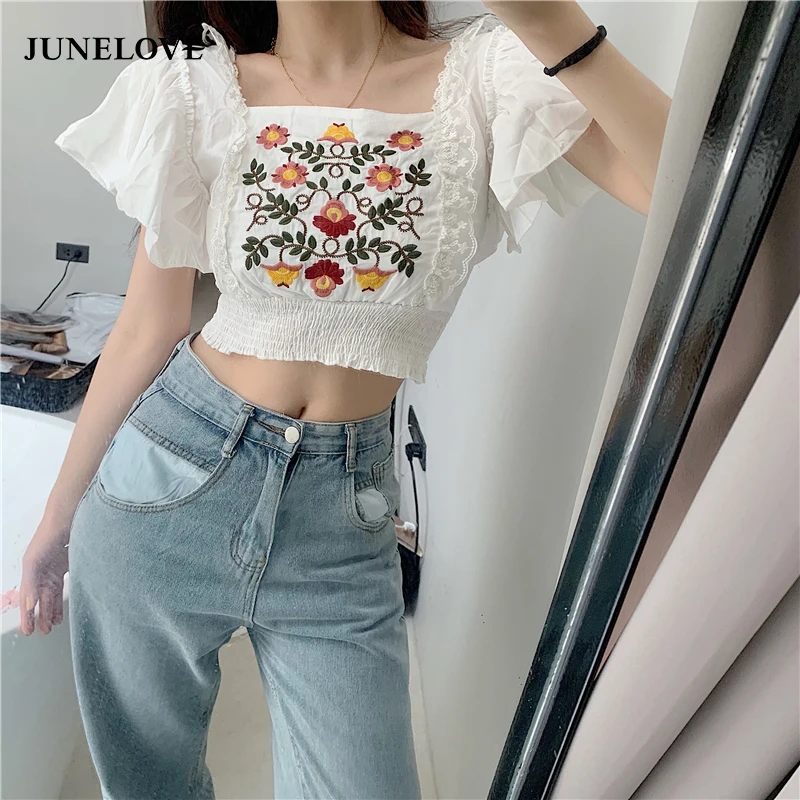 Boho Crop Top