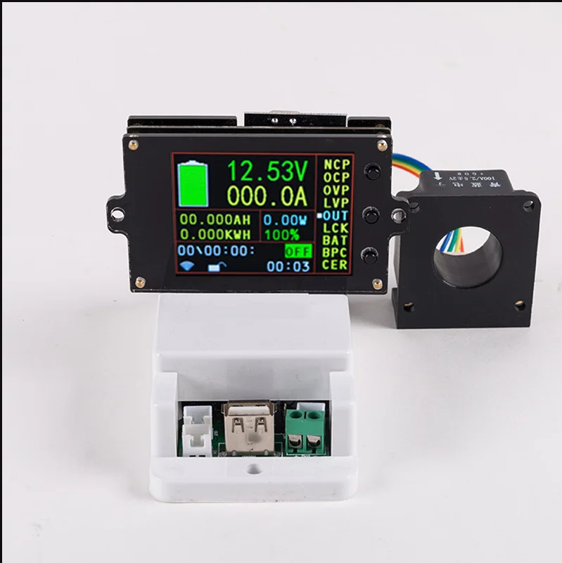 2021-DC-500V-Wireless-voltage-meter-ammeter-Solar-Battery-Tester ...