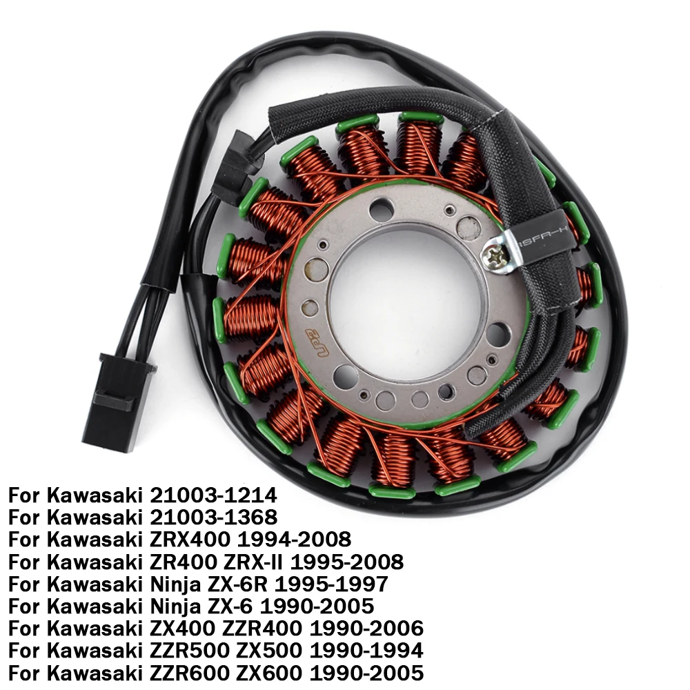 Engine-Stator-Coil-For-Kawasaki-ZRX-ZR-400-Ninja-ZX6R-ZX6-ZX-400-500 ...