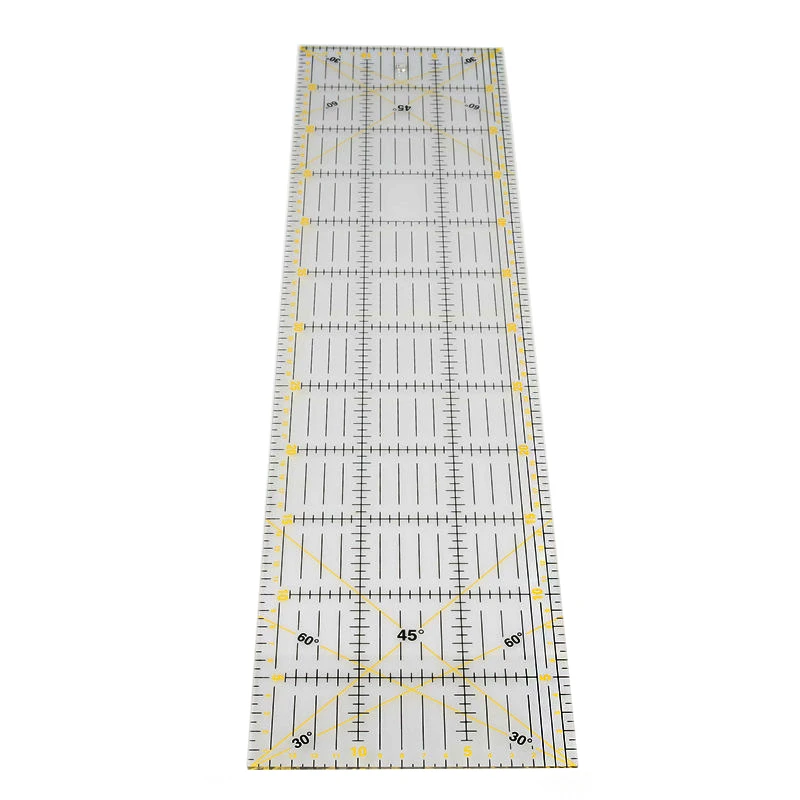 1 Pcs 15 * 60cm Sewing Patchwork Ruler 3mm Thick Transparent Patchwork ...