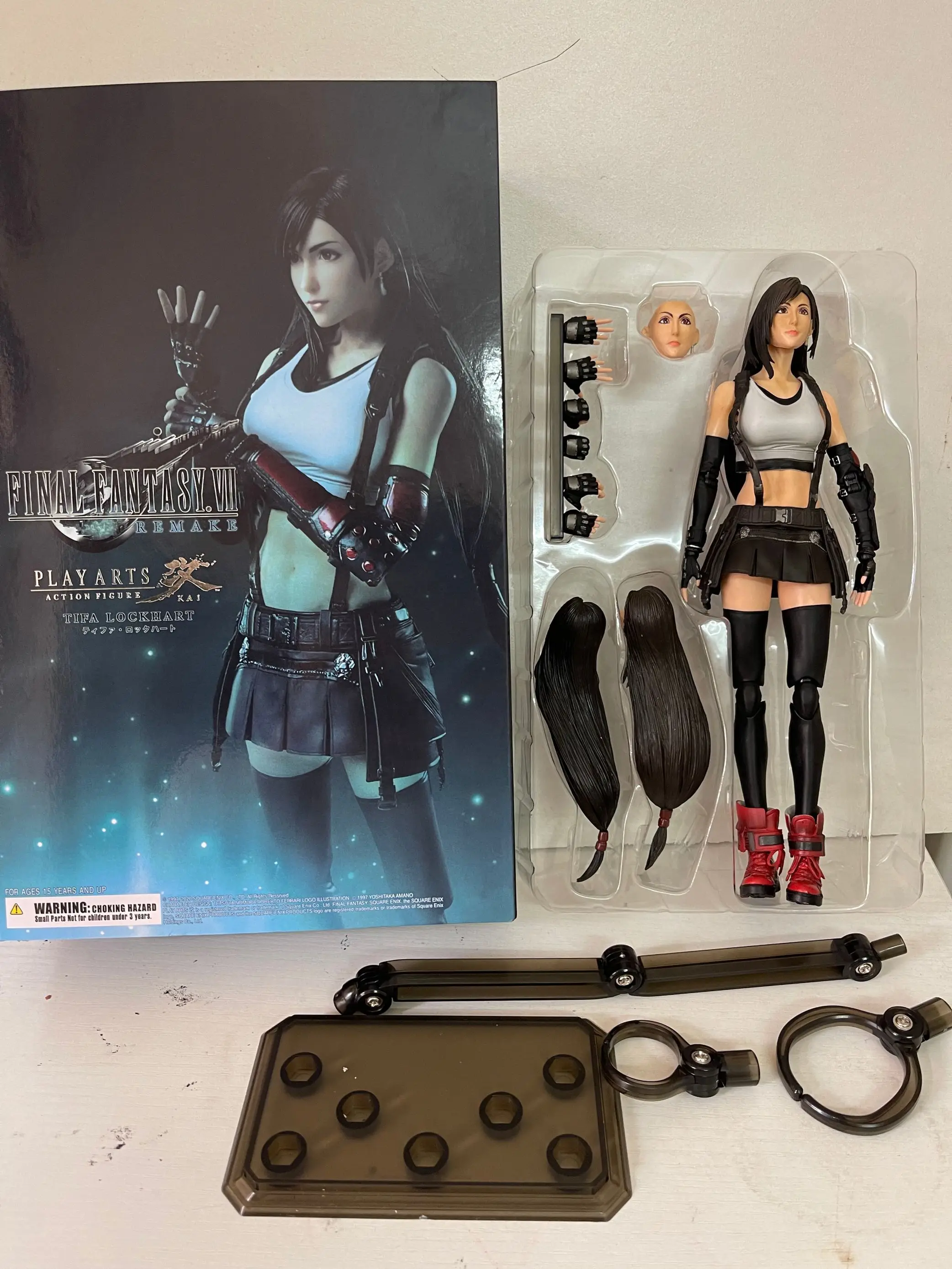 Play Arts Kai Tifa Repaint Comparison Serious Face By Cric, 53% OFF