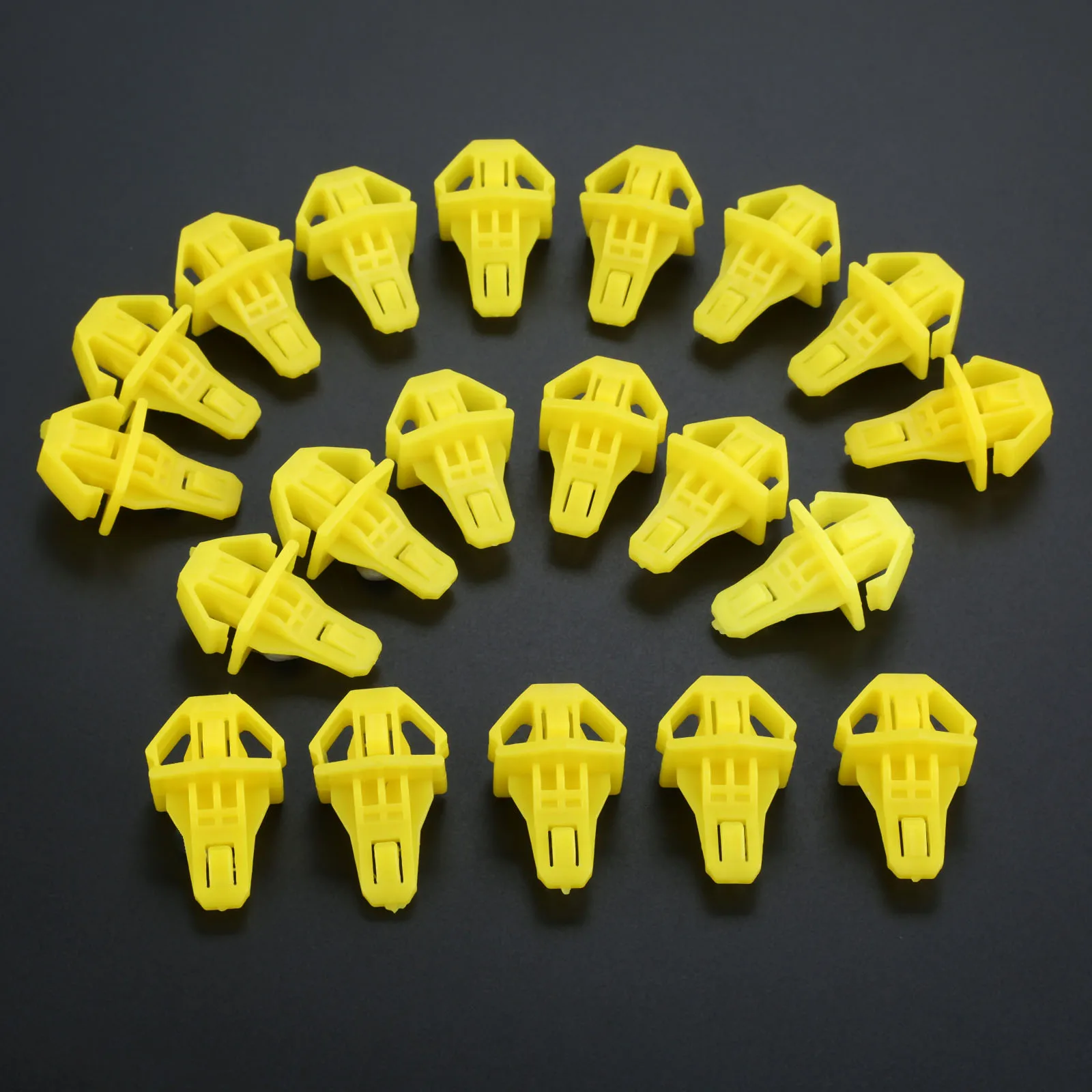 20PCS Auto Fastener Car Styling Bumper Moulding Clips Nylon 91578-T0A ...