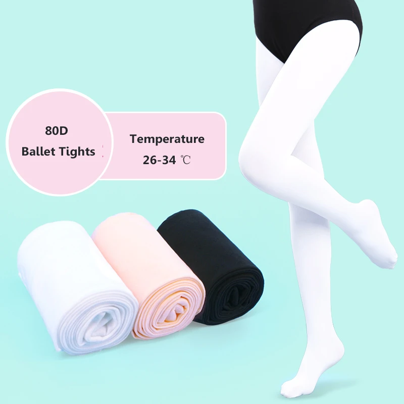 Girls Ballet Tights Dance Ballet Stockings Seamless Tight Dance ...