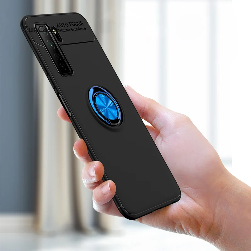 Free Rotation Back Covers For cellular Huawei P40 Lite 5G Fundas Flip ...