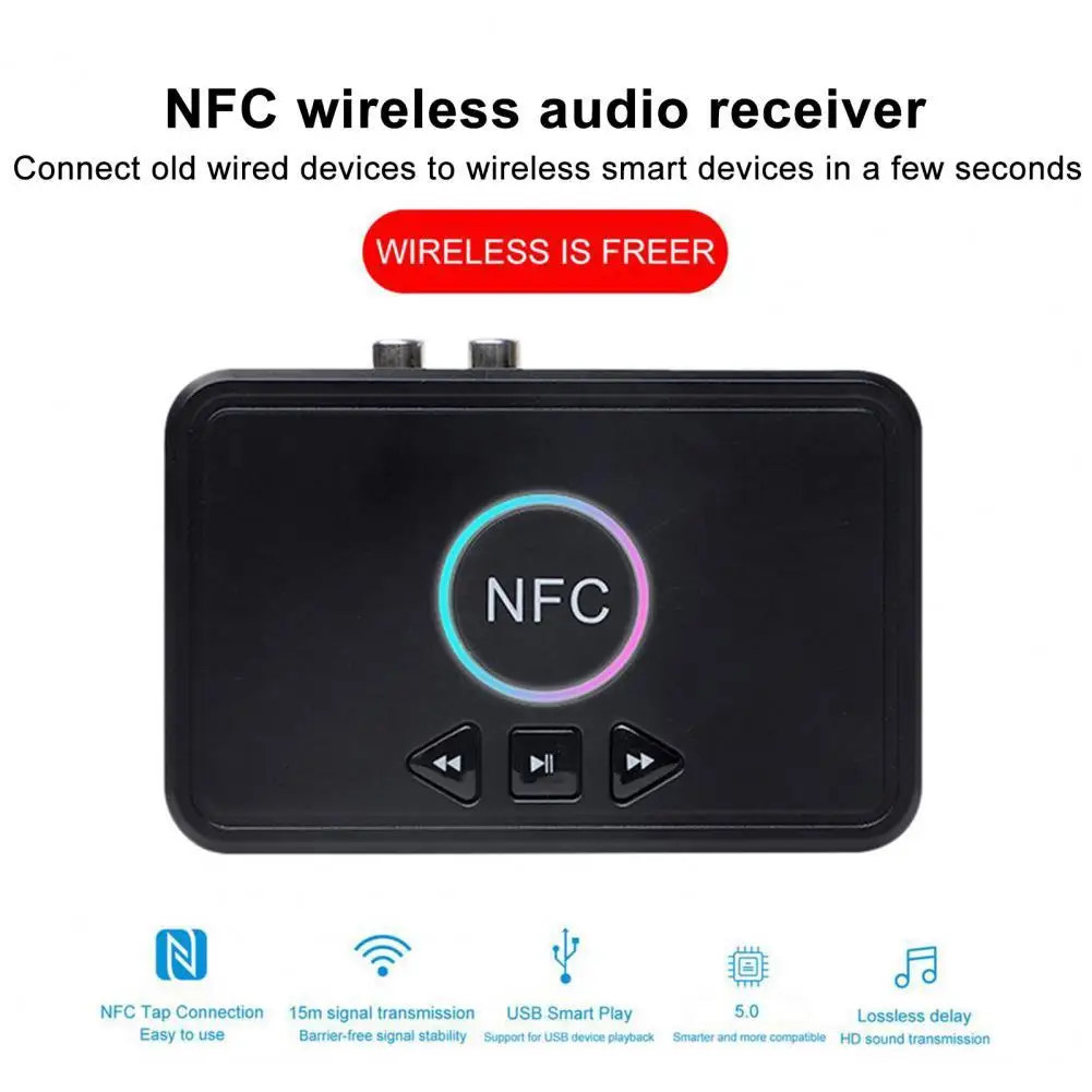 Bluetooth Receiver Bluetooth 5.0 Portable Mini Wireless Receiver ...