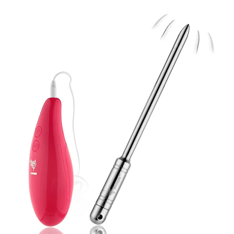 Run yu/runyu Metal Stainless Steel Ten Frequency Vibration Horse Eye Masturbation Rods Stimulate ...