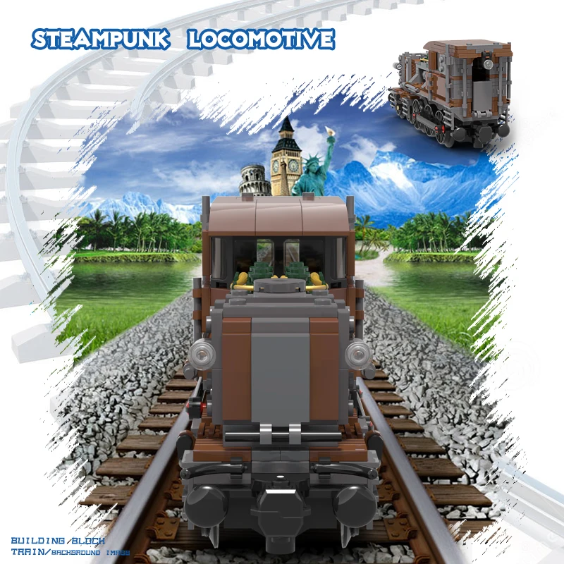 Steampunk Train Set