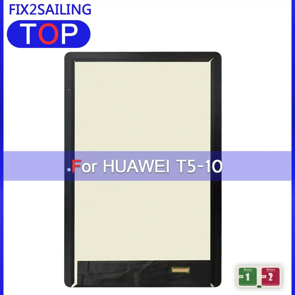 Lcds For Huawei MediaPad T5 10 AGS2 AL00HA AGS2 W09 Tablet T5 LCD Display Touch Digitizer Screen ...
