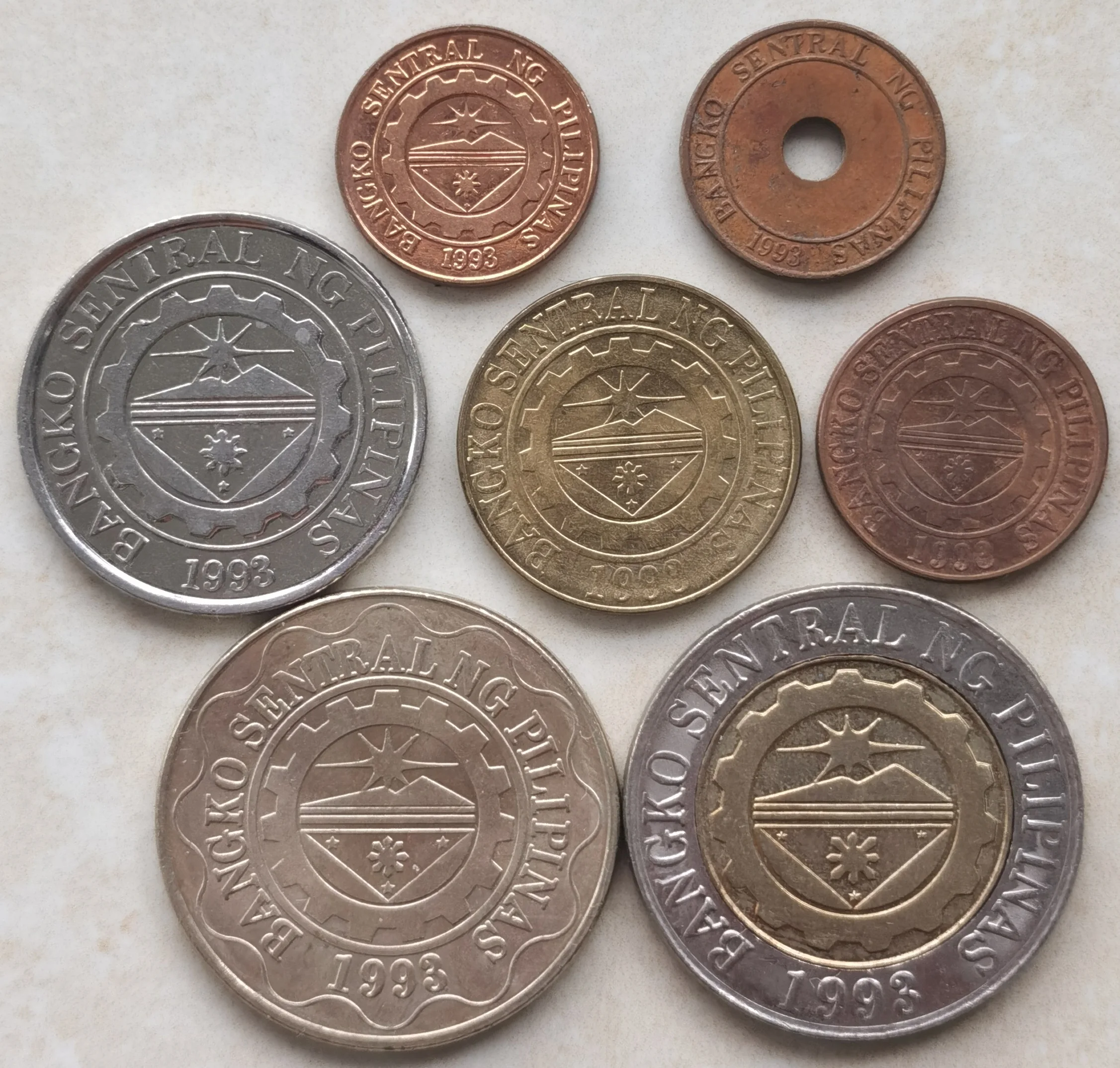 Philippine 1 Peso Coins