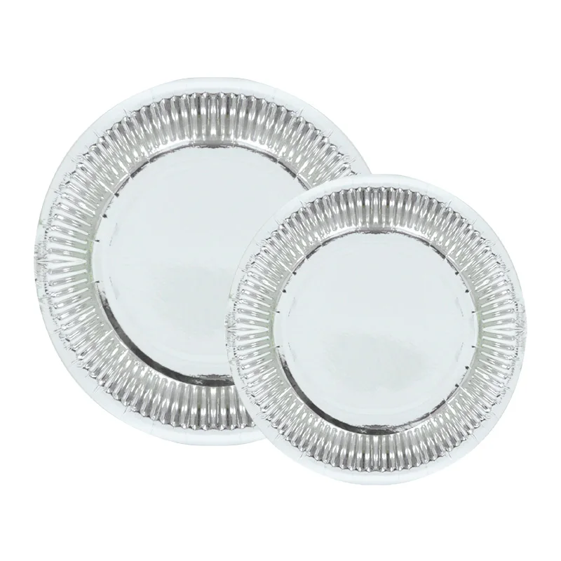 Silver Paper Plates