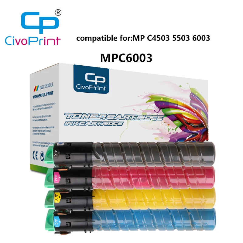 civoprint-Compatible-MP-C6003-mpc6003-copier-Toner-Cartridge-For-Ricoh ...