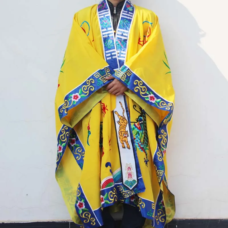 Chinese-Cultivate-Ssangyong-Taoist-Robe-Master-Clothes-Hanfu-Robe ...