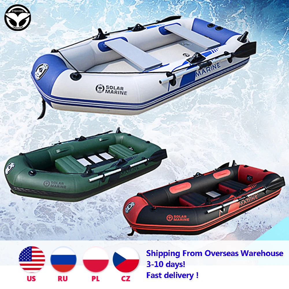 2.3m Inflatable Pvc Boat Laminated Wear-resistant Rubber Boats ...