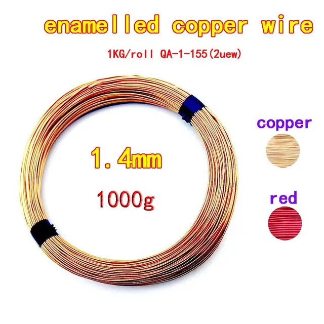 1kg/roll Enameled Copper Wire 0.04mm 0.2mm 0.3mm 1.5mm Magnet Wire ...