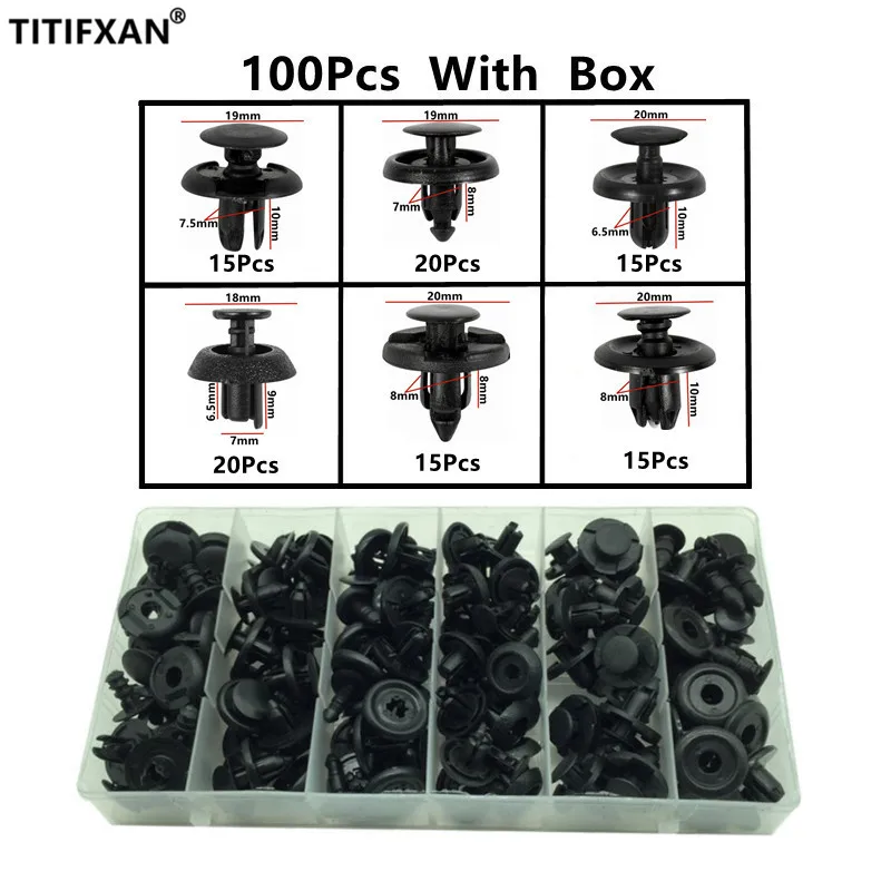 100Pcs/Box For Toyota Scion Coaster Allion Starlet Corsa Venza Tercel ...