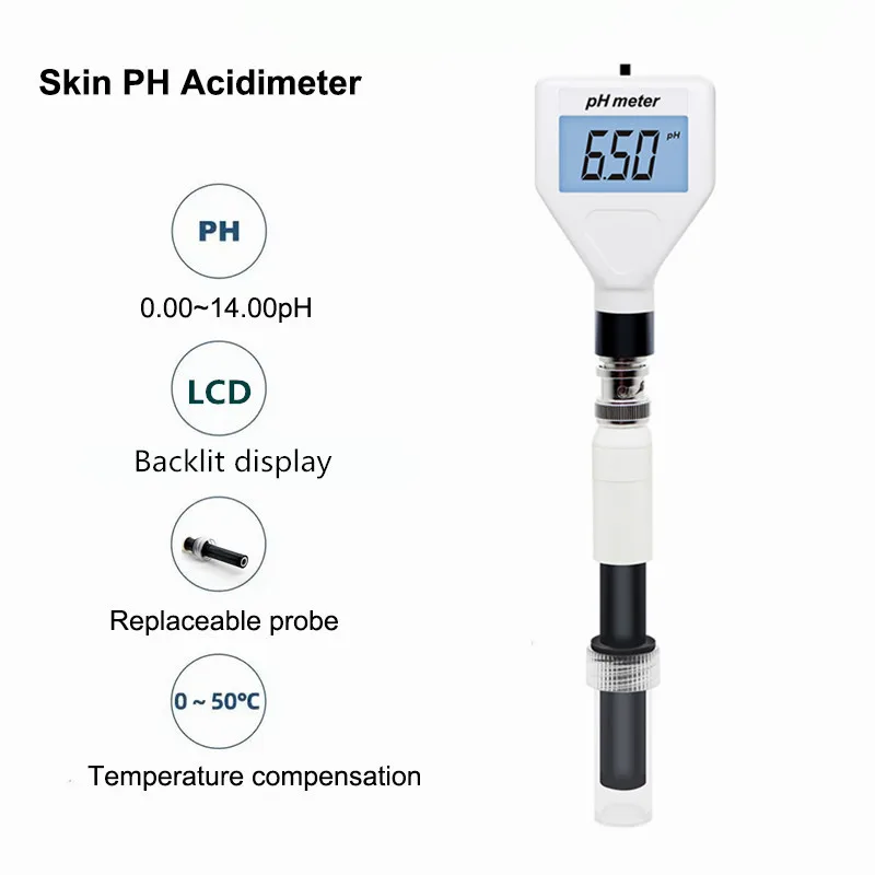 pH Meter Digital Acidity Meter Water Quailty Test 1.5-inch with ...
