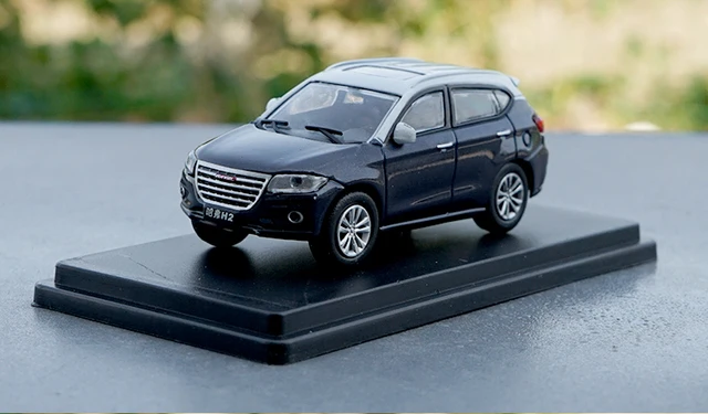 높은 세심한 1: 64 GWM HAVAL H8 H2 합금 모델 자동차 정적 금속 모델 차량 수집품 선물