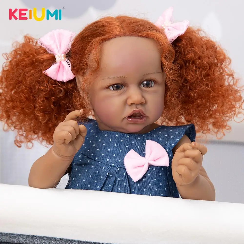 Black Baby With Ginger Hair