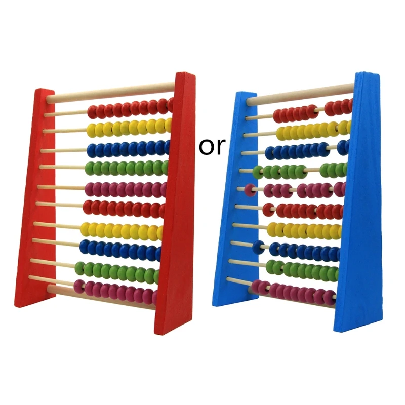 2023-New-Wooden-Abacus-10-row-Colorful-Beads-Counting-Kid-Maths ...